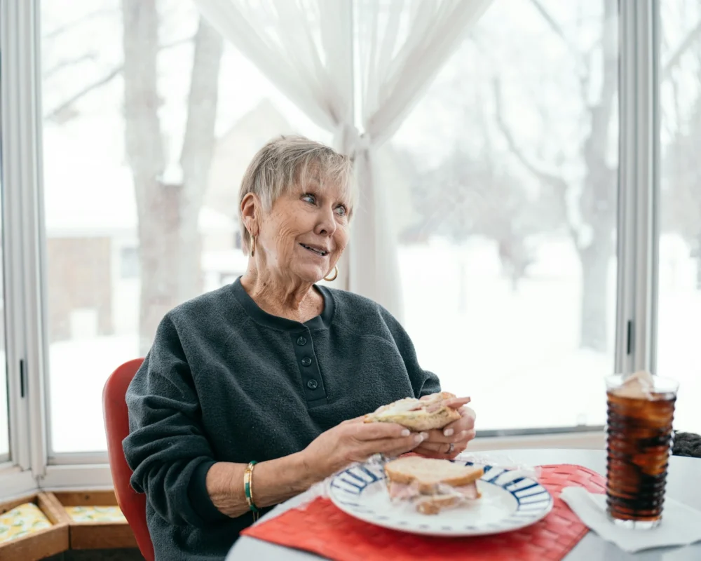 Home-delivered meals bring more than food